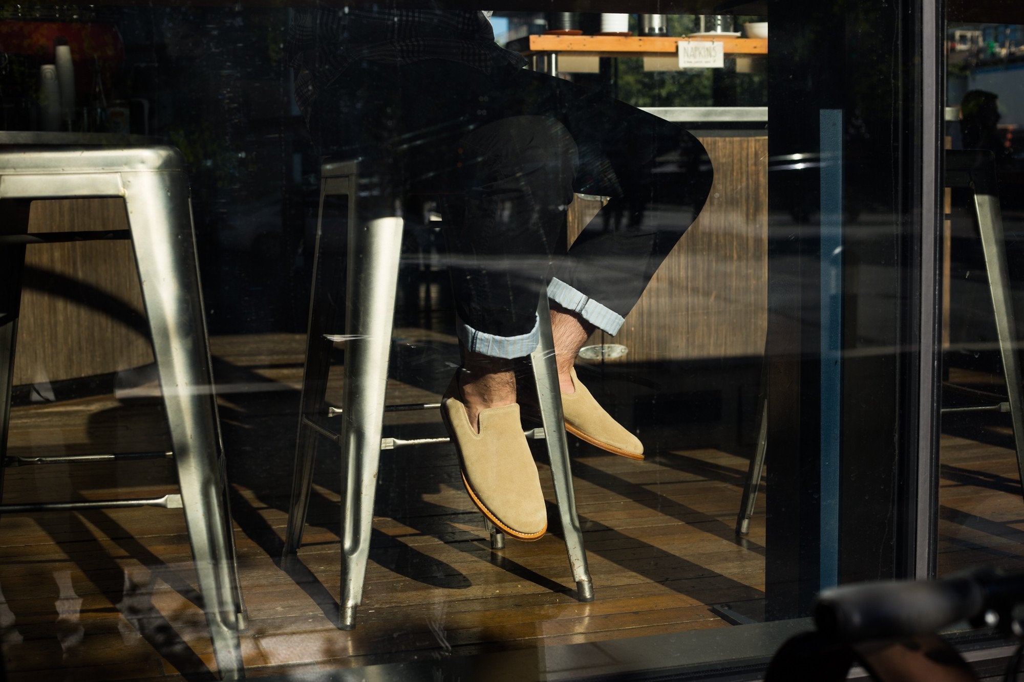 Slipper Milkshake Calf Suede – VIBERG