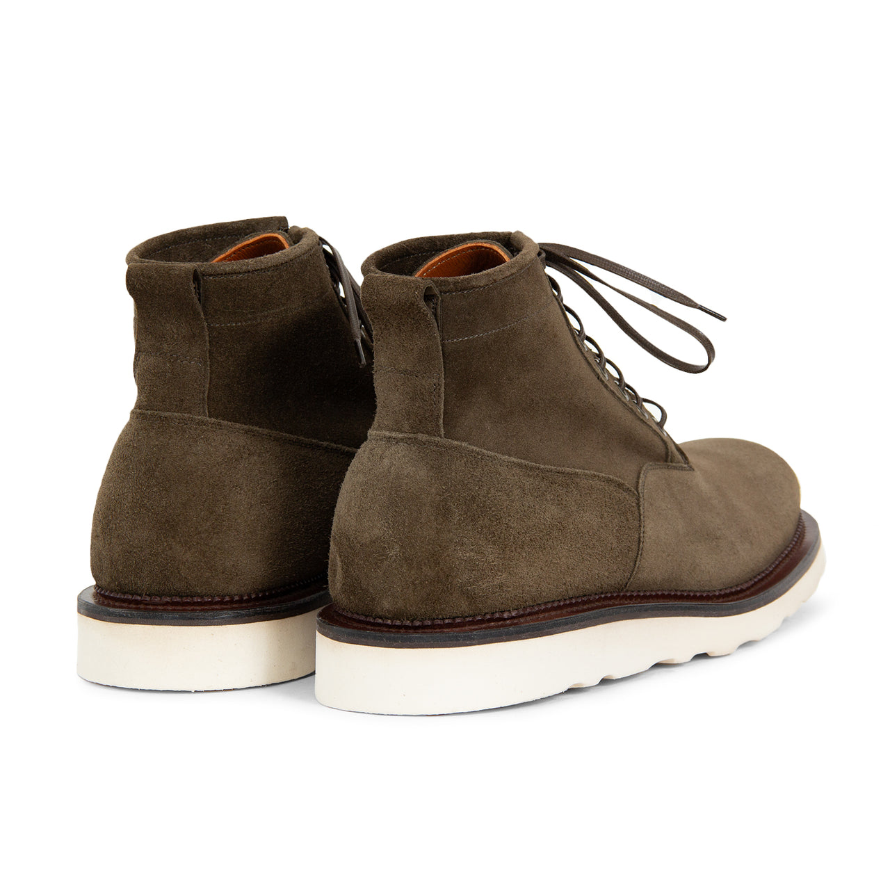 Scout Boot - Dark Olive Janus Calf Suede – VIBERG