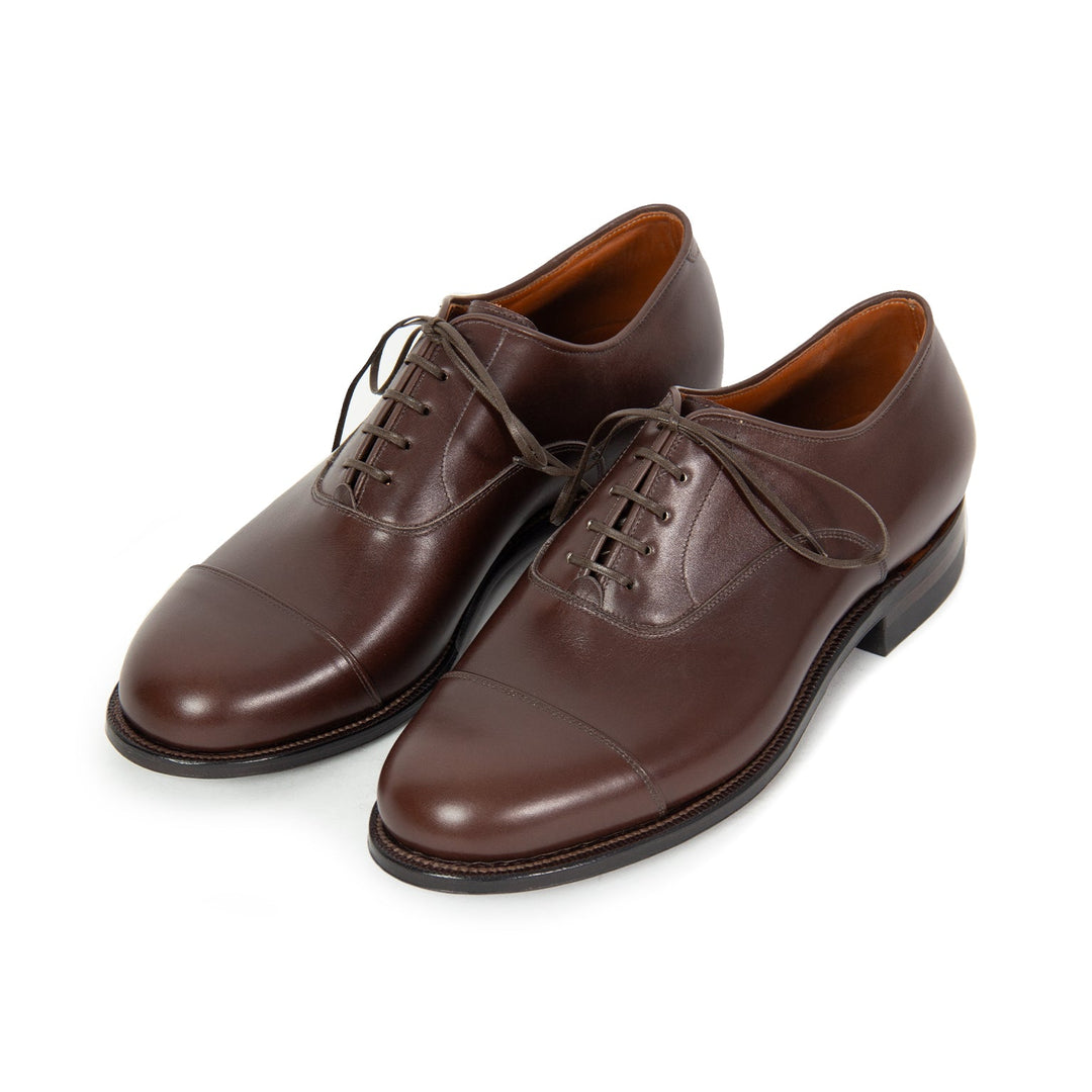 Bastion Oxford - Cigar Vocalou Calf – VIBERG