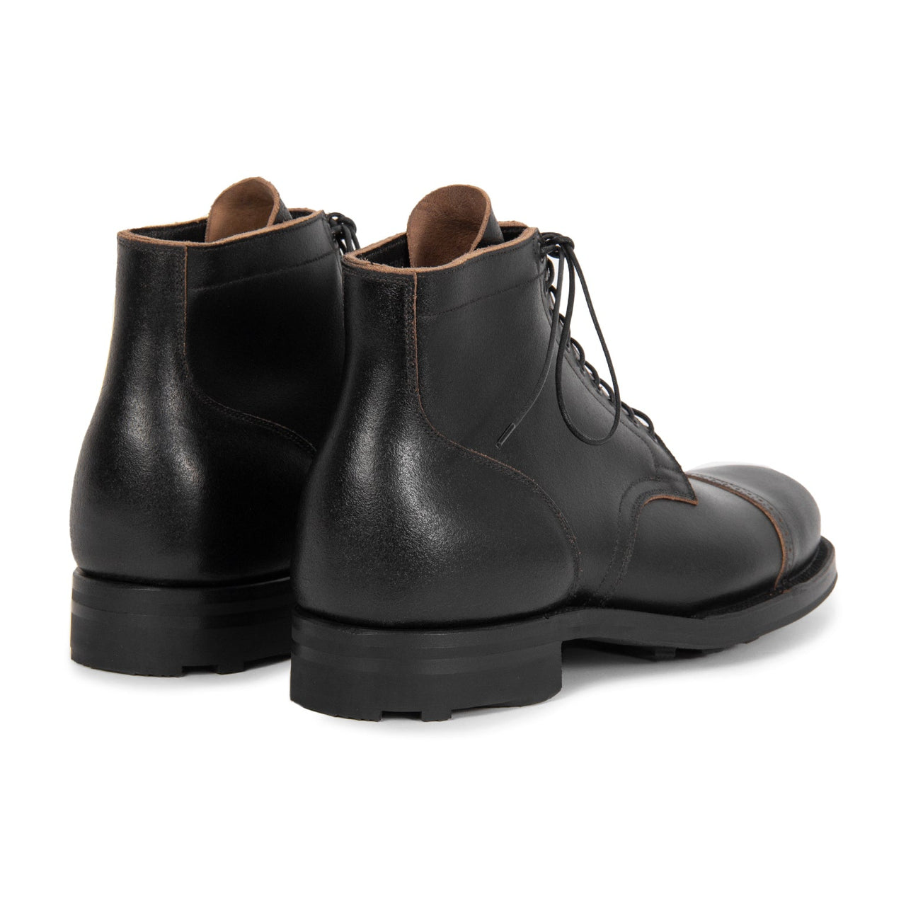 Service Boot® 2030 BCT - Black Waxed Flesh – VIBERG